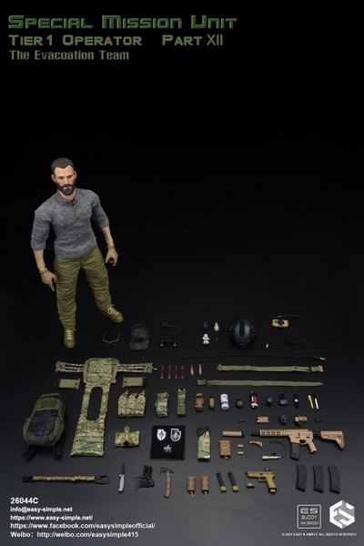 Figurka The Evacuation Team - SMU Tier 1 Operator Part XII 1/6 Action ...