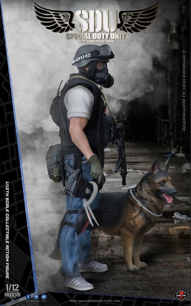 Figurka Canine Handler - Special Duty Unit 1/12 Scale Figure | FIGURKY-BRNO